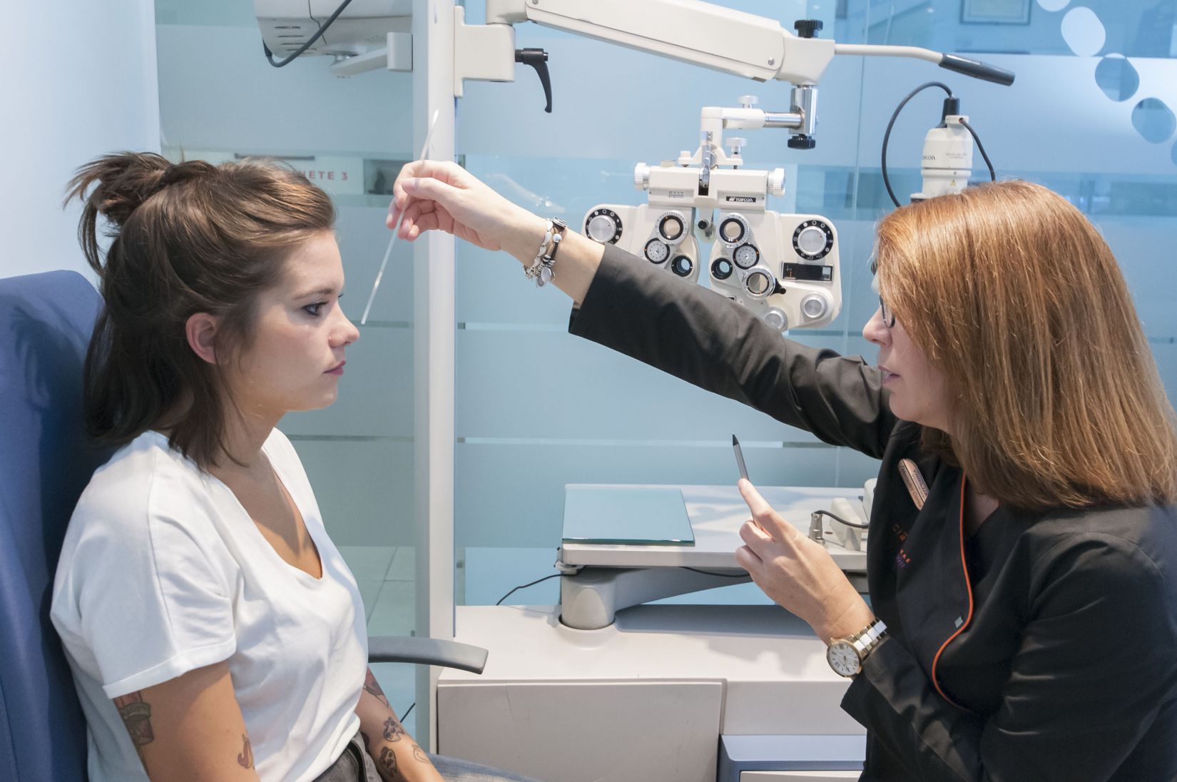 Cover test - Ópticas ClaraVisión